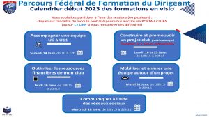 PFFD : calendrier Janvier 2023 – Ligue de Football des Pays de la Loire